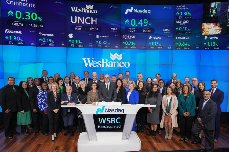 WesBanco Officials Ring NASDAQ Bell | News, Sports, Jobs - The ...